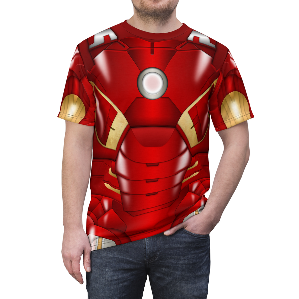 Iron Man VII Armor Shirt, Iron Man Mark 7 Costume – EasyCosplayCostumes