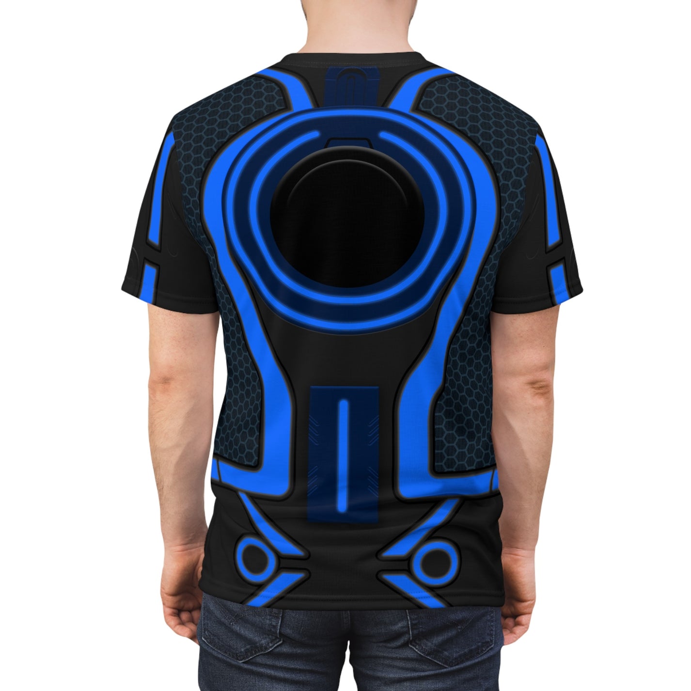 Blue Tron Shirt, Tron Legacy Costume – EasyCosplayCostumes