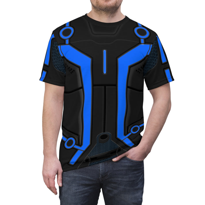 Blue Tron Shirt, Tron Legacy Costume – EasyCosplayCostumes