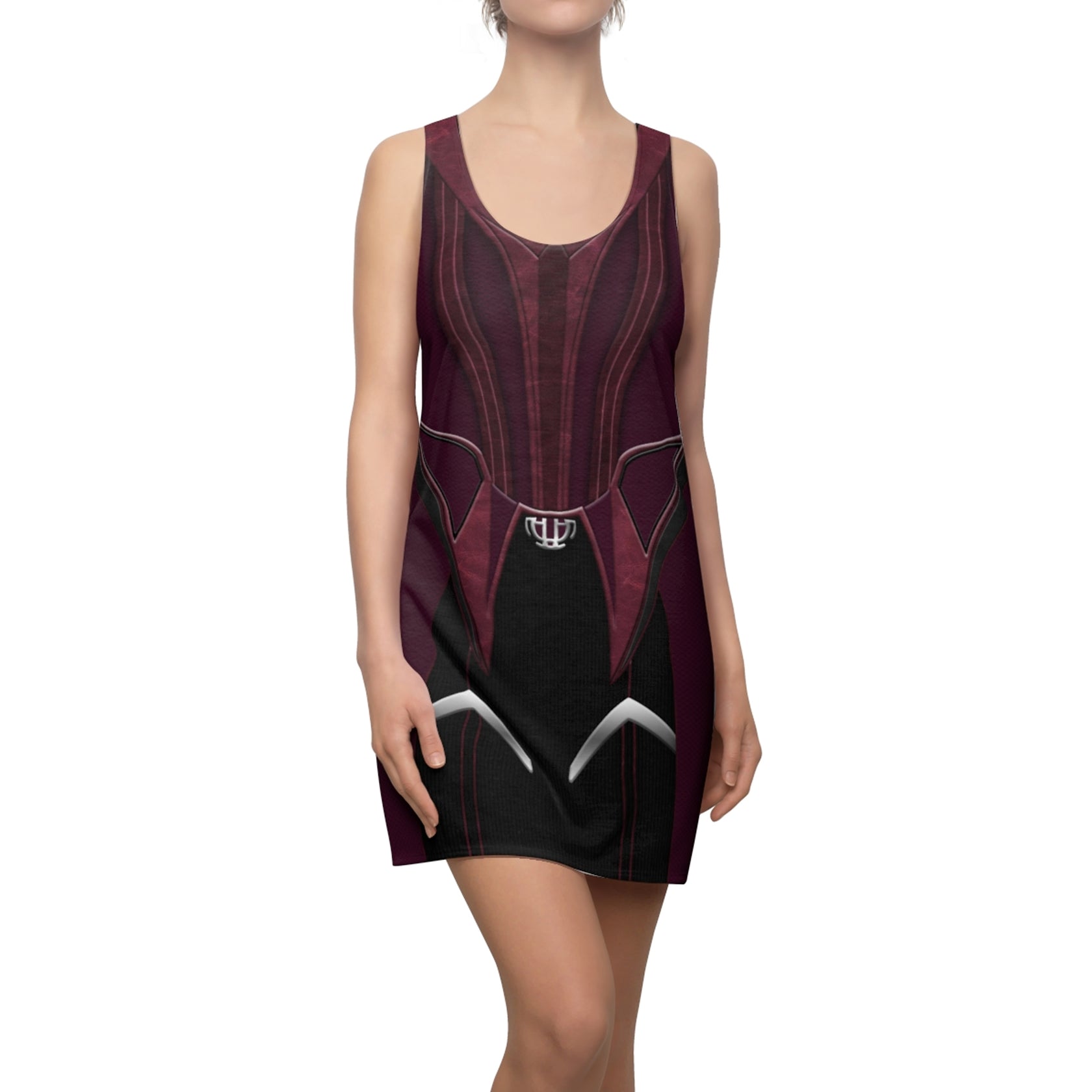 Wanda Scarlet Witch Dress, WandaVision Costume – EasyCosplayCostumes