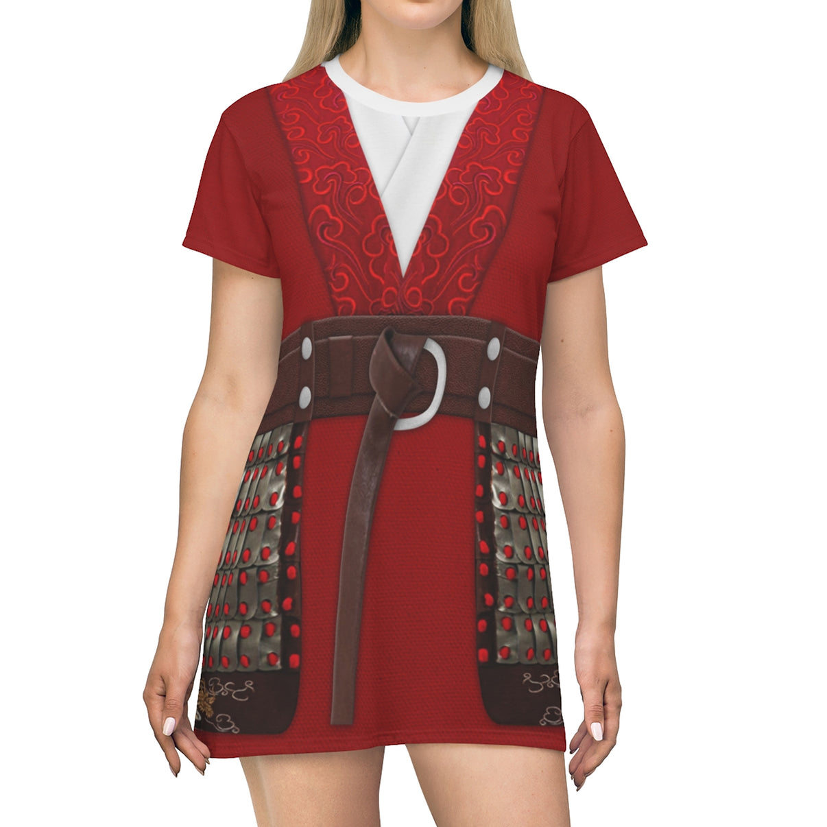 Mulan Red Hanfu Sleeve Dress, Mulan Live Action Costume ...