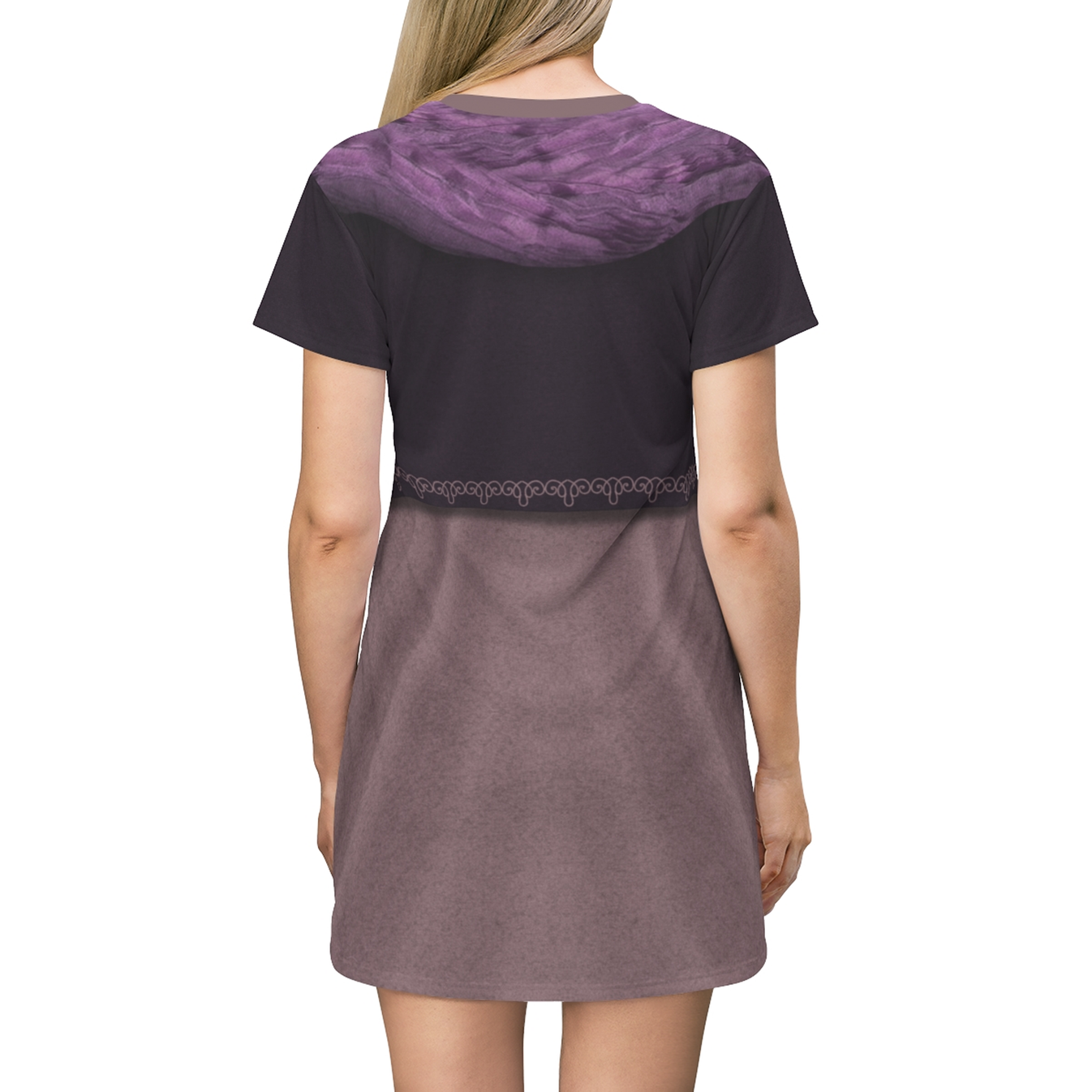 Padme Amidala Purple Senate Gown Short Sleeve Dress, Star Wars Costume ...