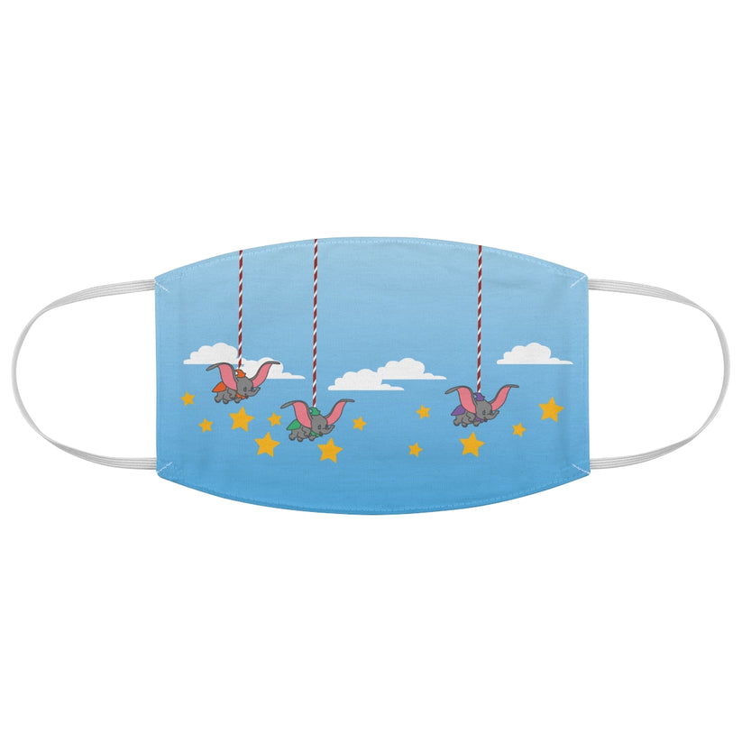 Dumbo the Flying Elephant Cloth Face Mask, Disney Ride Costume ...