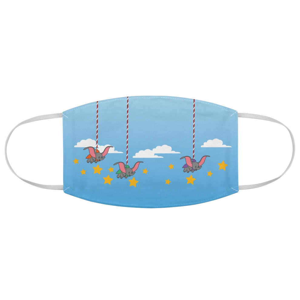 Dumbo the Flying Elephant Cloth Face Mask, Disney Ride Costume ...
