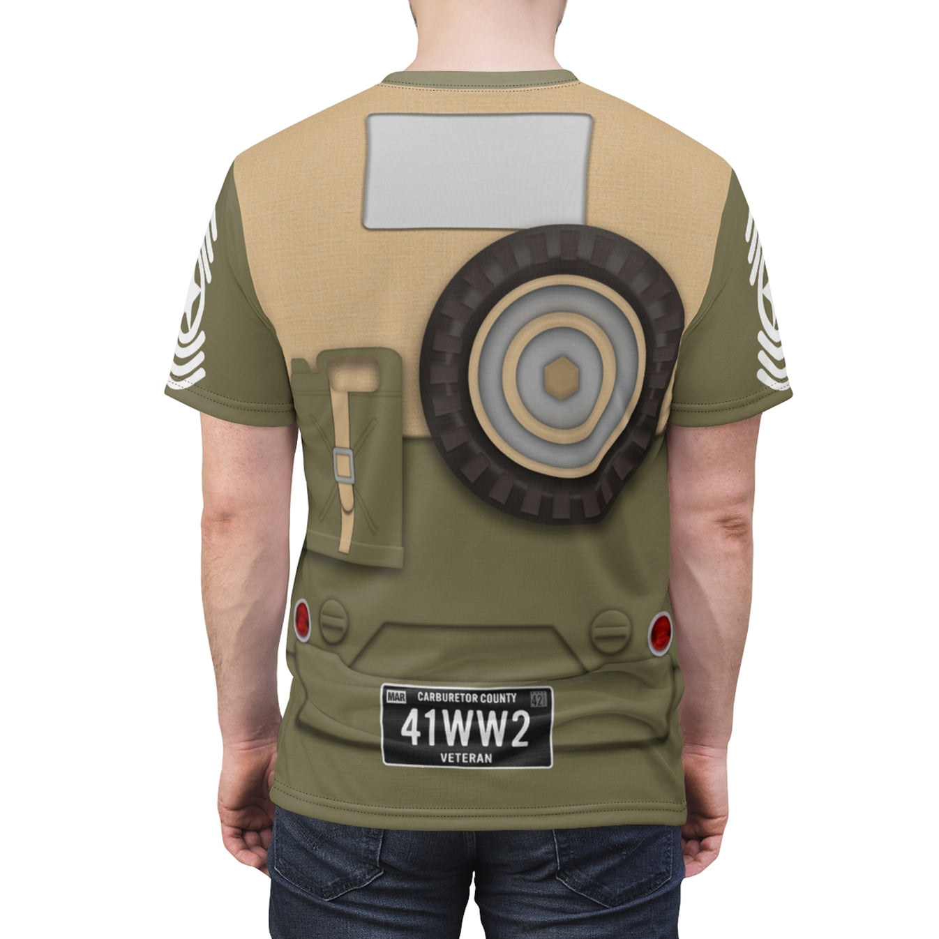 Sarge Shirt, Pixar Cars Costume – EasyCosplayCostumes