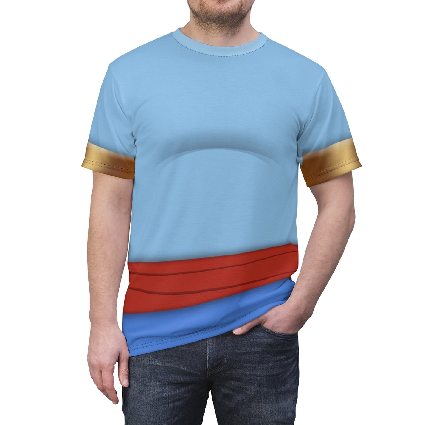 Genie Shirt, Aladdin Costume – EasyCosplayCostumes