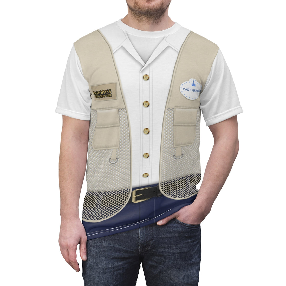 Photopass Cast Member Shirt, Disney Cast Member Costume ...