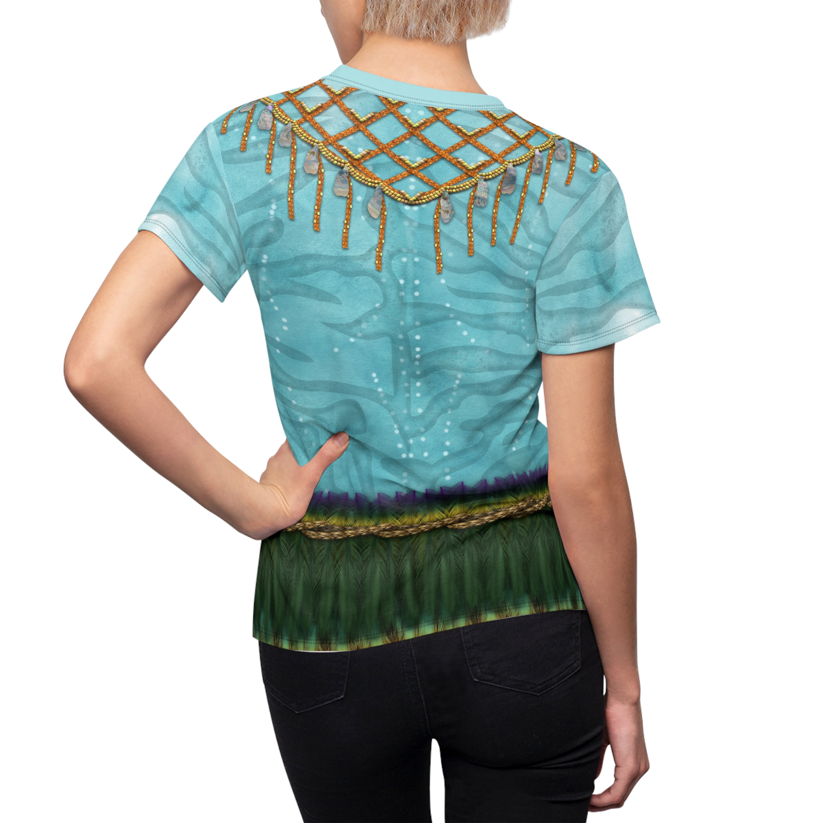 Ronal Women's Shirt, Avatar 2 The Way of Water Costume ...